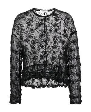 Comme Des Garcons Sheer Blouses