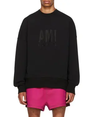 Ami Logo-print Sweatshirt