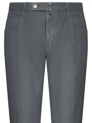 Incotex Mid-rise Straight-leg Chinos - Black