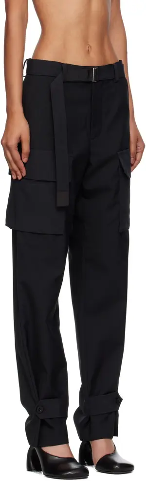Sacai Belted Cargo Trousers
