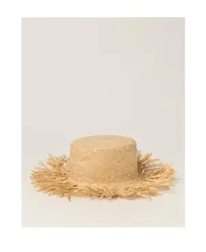 Red Valentino Straw Wide Brim Hat
