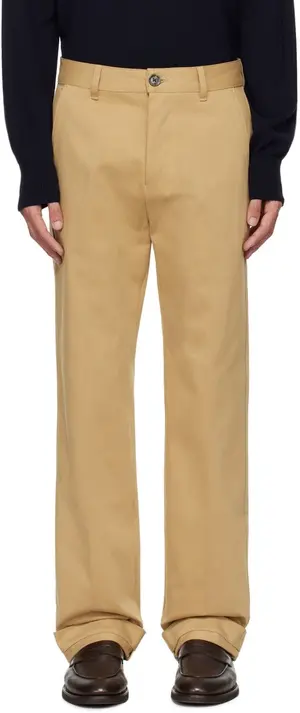 AMI Paris Straight Leg Casual Pants