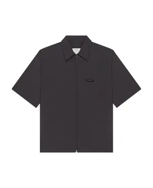 Givenchy Logo Patch Short-sleeved Shirt - Black