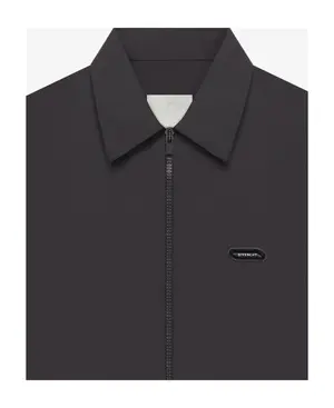 Givenchy Logo Patch Short-sleeved Shirt - Black