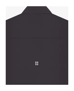Givenchy Logo Patch Short-sleeved Shirt - Black