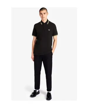 Fred Perry M12 Logo-embroidered Polo Shirt