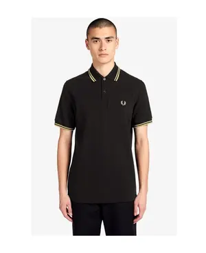 Fred Perry M12 Logo-embroidered Polo Shirt