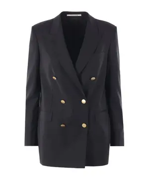 Tagliatore Jasmine Double-breasted Tailored Blazer - Black