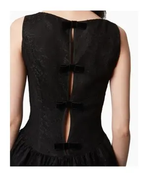 Nina Ricci Mini Dress With Peplum Hem