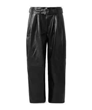 Magda Butrym Leather Lace-up Trousers