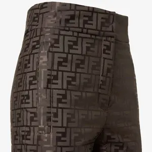 Fendi Ff Jacquard High-waist Ski Trousers