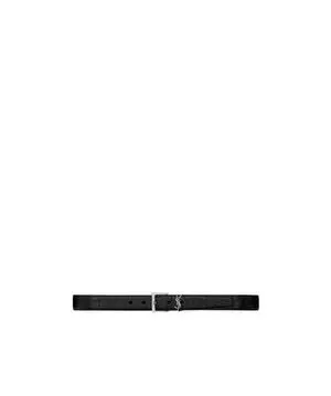 Saint Laurent Embossed Belts For Men