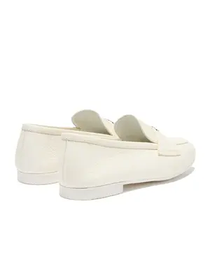 Casadei Antilope Loafers With Chain Detail - White