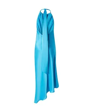 Pinko Halter-neck Asymmetrical Dress