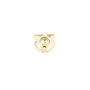 FERRAGAMO Gancini Stud Earrings - Yellow