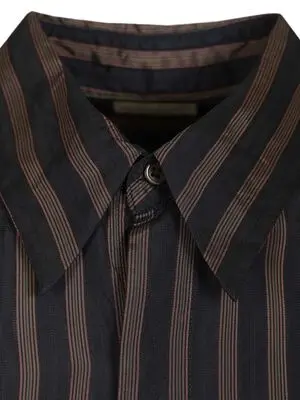 Dries Van Noten Striped Shirt - Black