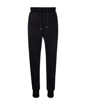 Paul Smith Stripe Detailed Drawstring Jogging Pants - Black