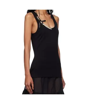 Simone Rocha Pearl Chain Vest