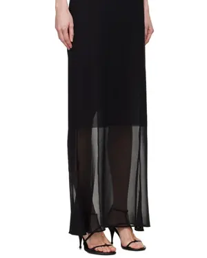 Jacquemus Long Sheer Strap Maxi Dress