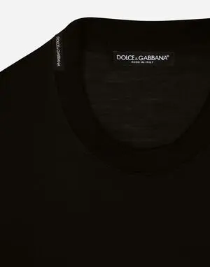 Dolce & Gabbana Dolce Gabbana Short-sleeved Crewneck T-shirt - Black