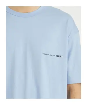 Comme Des Garçons Logo-print Cotton T-shirt