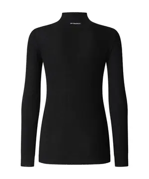 Pinko Slim-fit High-neck Sweater - Black
