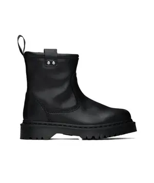 Dr. Martens Ankle Boots With Pull Tab And Quilted Details