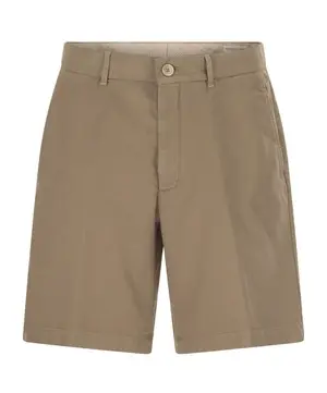 Brunello Cucinelli Zip Up Shorts For Men