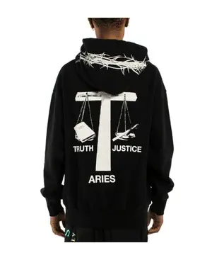 Aries Bad Friday Graphic Printed Hoodie