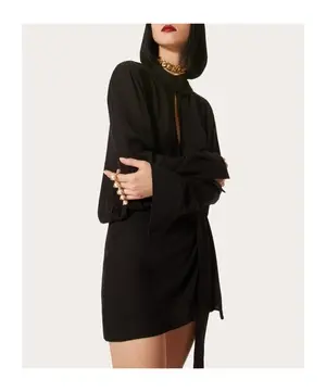 Valentino Garavani Scarf Detail Mini Dress