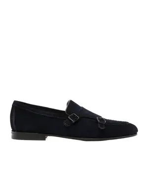 Santoni Double-buckle Loafers