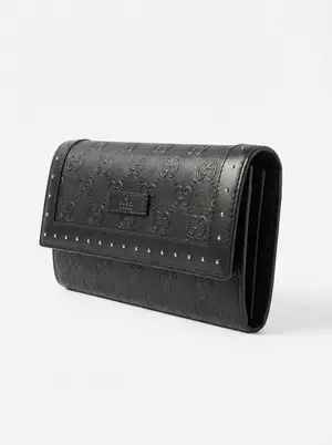 Gucci Long Wallet - Black