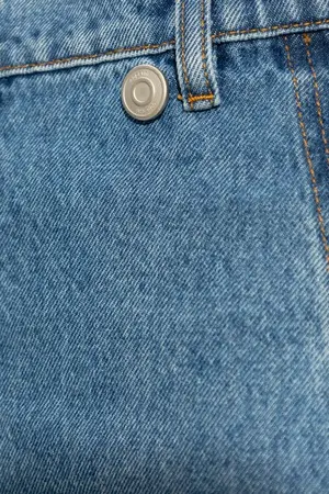 Coperni Multi-pocket Denim Skirt