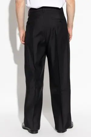 Dsquared2 Wide-leg Tailored Trousers - Black