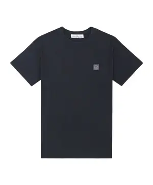 Stone Island Logo-patch T-shirt - Blue