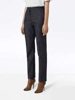 Burberry Straight Fit Monogram Motif Japanese Denim Jeans