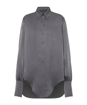 MAISON MARGIELA Long-sleeved Shirt - Gray