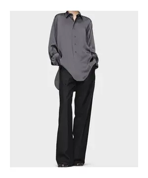 MAISON MARGIELA Long-sleeved Shirt - Gray