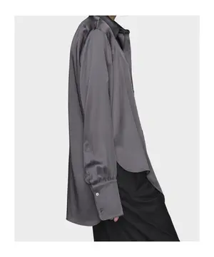 MAISON MARGIELA Long-sleeved Shirt - Gray