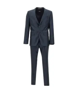 Hugo Boss Single-breasted Wool Blend Suit
