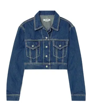 RE/DONE Cropped Denim Jacket