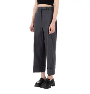 Thom Browne High-waisted Canvas Trousers