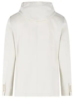 Eleventy Hooded Single-breasted Blazer