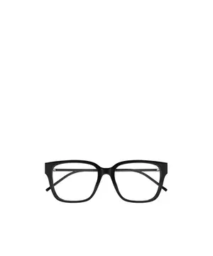 Saint Laurent Square Frame Eyeglasses - Black