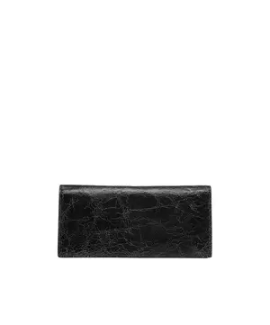 Acne Studios Logo Detailed Foldover Wallet