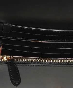 Stella McCartney Rhinestones-embellished S-wave Mini Wallet