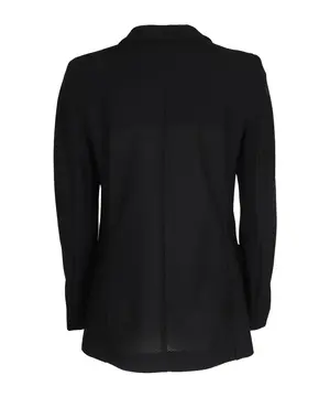 Seventy Double-breasted Tailored Blazer - Black