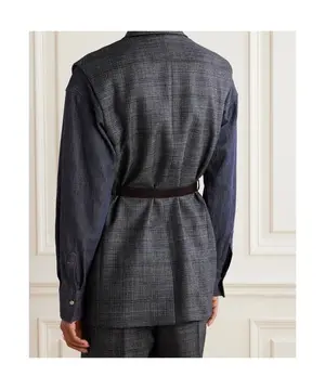 Brunello Cucinelli Sleeveless Vest With Belt