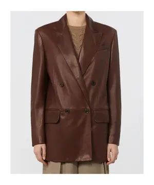 Max Mara Nappa Leather Olimpia Jacket