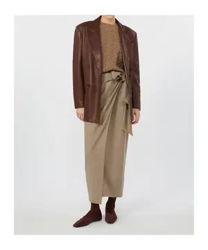 Max Mara Nappa Leather Olimpia Jacket